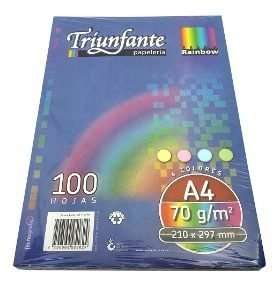 RESMA COLOR A4 75GRS X100 SURTIDA
